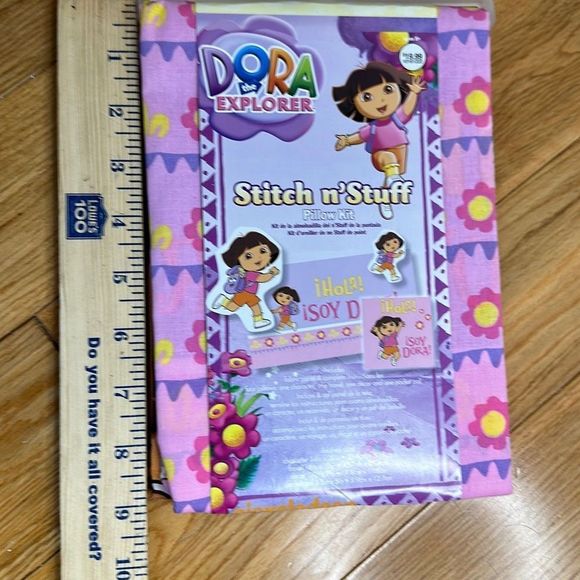Dora the Explorer | Office | Doratheexplorer Stitch Stuff Pillow Kit ...